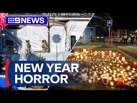 Dozens dead, more than 100 injured in fire at Alpine ski resort | 9 News Australia