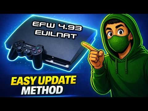 NEW! PS3 4.93 Evilnat Update Guide - No PC Needed (March 2026)