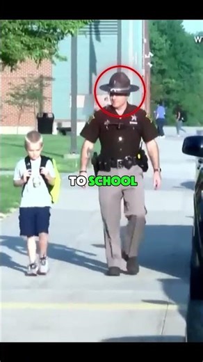 One Boy's Wish Brings 70 Officers to His School 😍