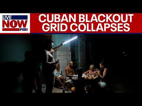 Cuban blackout continues, power grid collapses