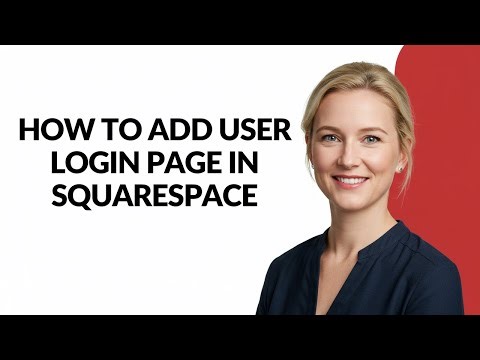 How to Add User Login Page In Squarespace - Julia'sTutorials