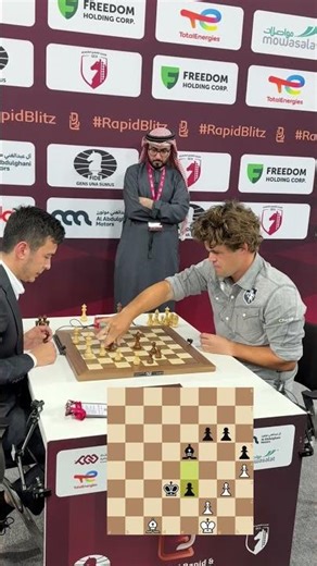 The final moments of the 2025 FIDE World Blitz Championship