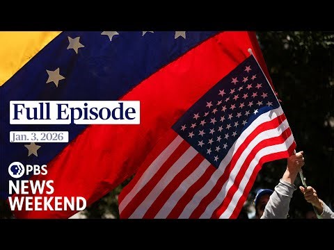 PBS News Weekend live episode, Jan. 3, 2026