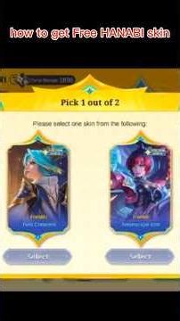 How to Get FREE Hanabi Skin in MLBB 🔥 Golden Dazzling Event. part - 1 # mlbb