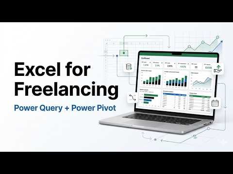 Microsoft Excel Power Pivot & Power Query for Freelancing | Become a Data Pro in 2026