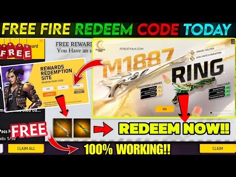 FREE FIRE REDEEM CODE TODAY 19 MARCH REDEEM CODE FREE FIRE | FF REDEEM CODE TODAY 19 MARCH