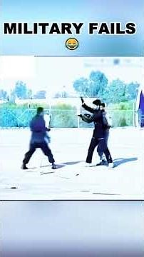 MILITARY FAILS 😂#funnyshorts #military