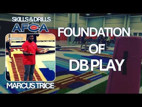 The Foundation of DB Play | The Universal Athletic Position | Marcus Trice, Houston