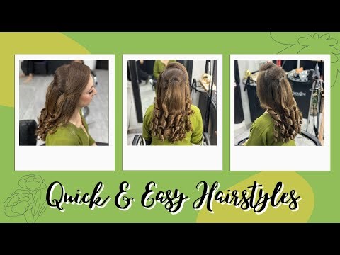 Beautiful Hairstyle Tutorial ✨ Easy, Elegant & Party Ready Look