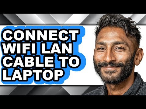 How to Connect Wifi Lan Cable to Laptop (easy Method)