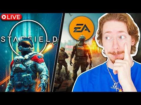 Bethesda Stirs Starfield Debate, AAA Game Disaster, & MORE! | LIVE GAMING NEWS 🔴