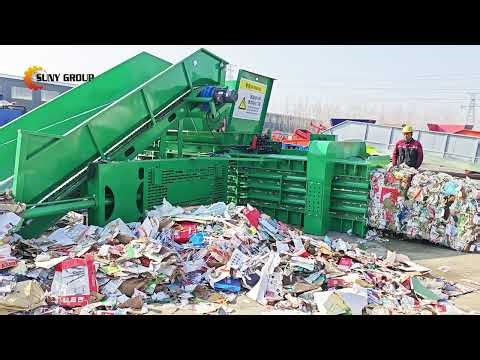 Waste Paper & Carton Baling Machine | Turn Waste Boxes Into Compact Bales