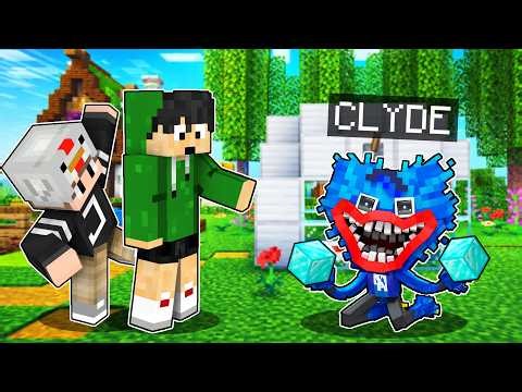 Playing Minecraft as a Helpful HUGGY WUGGY