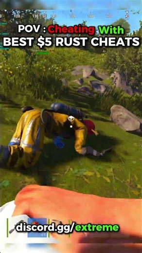 NEW RUST EXPLOIT WITH CHEATS IS INSANE #gaming #trending #rust