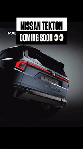 TEASER ALERT! Nissan Tekton TEASED!