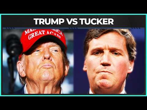 Trump vs Tucker Carlson Feud EXPLODES