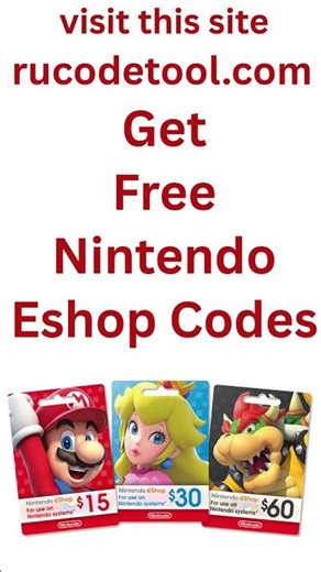 Free Nintendo Gift Card Codes 2026 Live Proof = Free Eshop Code #nintendo #nintendoswitch