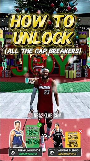 NBA 2K26 How to Get Cap Breakers
