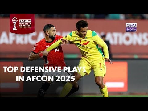 Top Defensive Plays That Defined AFCON 2025 | beIN SPORTS USA