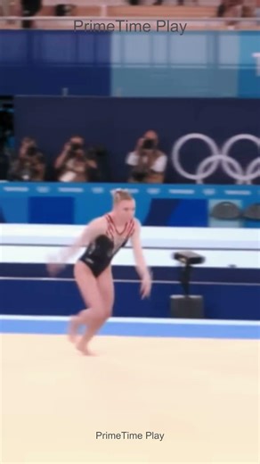 She just landed the hardest combo at Tokyo #gymnastics #olympics #skills