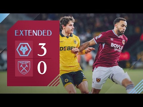 Wolves 3-0 West Ham | Premier League Extended Highlights