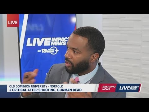 2 victims in critical condition after Old Dominion University shooting, hospital reports