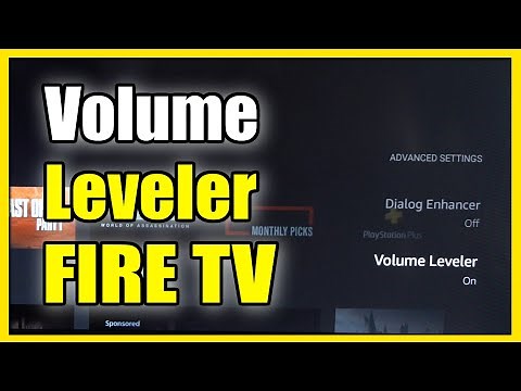How to Level Volume on Amazon Fire TV Sound Settings (Fast Tutorial)
