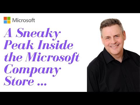 A sneaky peak inside the Microsoft Company Store, Redmond, WA