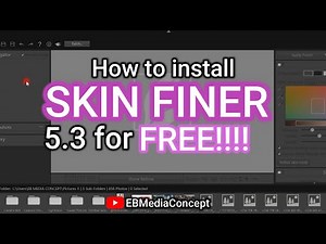 How to install SKINFINER 5 3 for free #skinfiner #photography