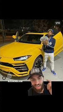 A rapper with a insane car collection Key Glock #automobile #pre #rapper #keyglock #rap