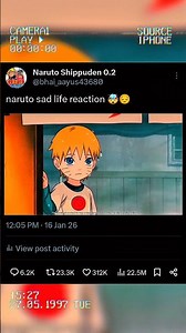 naruto sad life reaction #shorts #naruto #viral #boruto #montagem #birdtrend