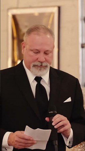 This father of the bride speech made everyone in the room cry!