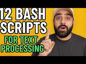 12 Scripts in Bash for Text & Data Processing