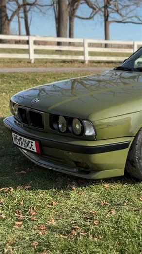 1994 BMW 530i Touring restomod extensively modified by Joe Ryder, Bimrtechnik, LTD. It has a comprehensive rebuilt 4.6L M60 V8 engine with Alpina forged internals mated to an E39 M5 Getrag 6-speed manual transmission. The suspension was extensively overhauled with BC coilovers, 850i aluminum control arms with spherical bearings, and adjustable components throughout. The new Glasurit Urban Green paint was meticulously applied over proper bodywork with galvanic primer. The interior showcases E34 M