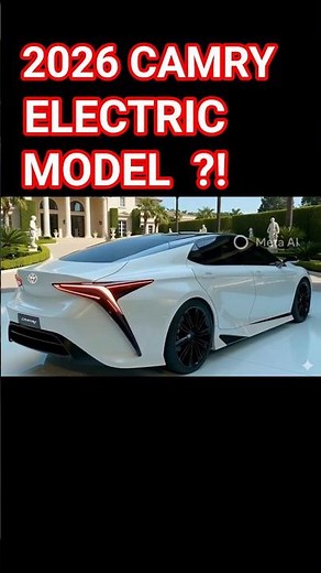 All New 2026 Toyota Camry EV?! New-Gen Electric Sedan