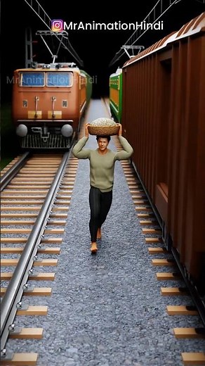 Why Standing Near a Fast Train Is Dangerous | Bernoulli Effect Explained (3D Animation)