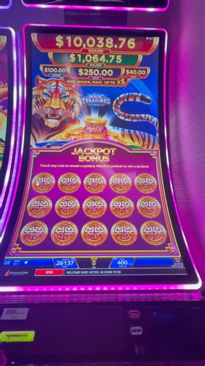 JACKPOT BONUS?! 🎉 I thought I had won BIG, but it was $40 🎰 All that animation for $40?! #casino