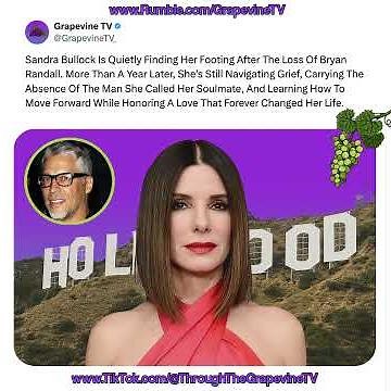 Sandra Bullock Finds Footing After Bryan Randall’s Death, Navigating Grief, Honoring Her Soulmate.
