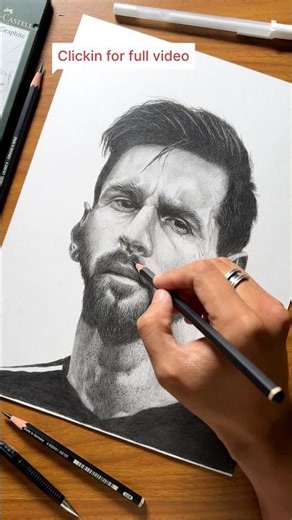 Drawing GOAT Messi🐐⚽️❤️