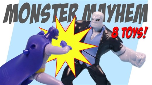 Batman Unlimited Mcdonalds Happy Meal 8 Toys Collection Review