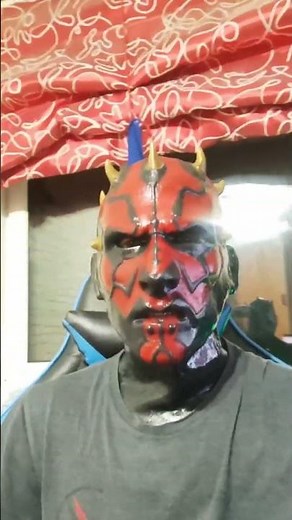Darth Maul silicone mask #darthmaul #starwars #siliconemask #mhartstudio #sharkheadmask