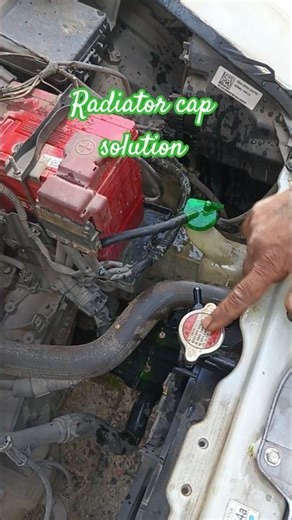 The problem of the radiator leaking coolant#shots