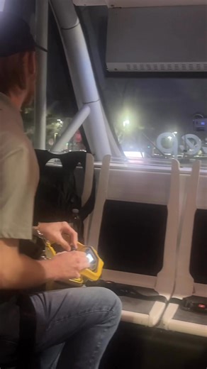 Rode Altamonte Springs’ “autonomous” people mover today — the Beep. Surprised to find it fully driver-operated. Turns out these 10-year-old, lidar-based French shuttles aren’t actually licensed to be autonomous or to touch real public roads. So they just creep through parking lots. The poor driver is basically an elevator operator from the future, working two touchscreens and a dual-joystick override every time the thing panics — which is basically every corner, because it’s an active parking lo