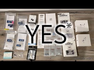 Do 3rd party ear tips (memory foam, etc) work with the 2nd Gen Apple AirPods Pro?