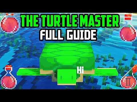 How To Make a Potion of The Turtle Master in Minecraft - All Potions | Very Easy Tutorial