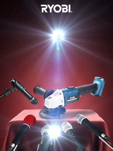 Enhance Your Project with the RYOBI Cordless Angle Grinder