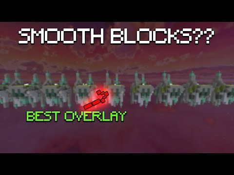 So I Found The Smoothest Minecraft Block Overlay Texture Pack...