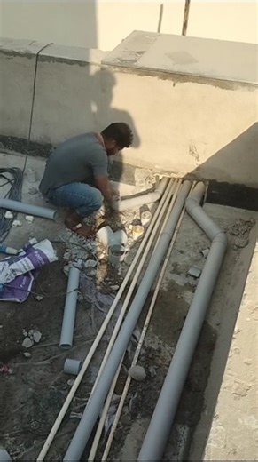 bathroom drain & Rina water & cpvc water supply pipe line fitting #plumberwork #pipelinin #plumbing