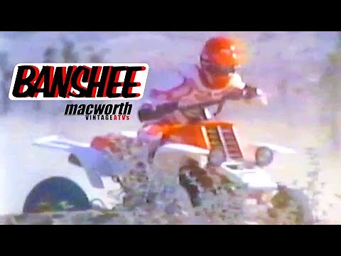 NEW TO THE INTERNET: Original 1987 Yamaha Banshee, Warrior & Moto-4 Factory Promo Video