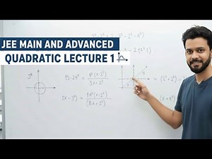 Quadratic Equation Class 11 || Lecture 1 || For JEE And Board Students